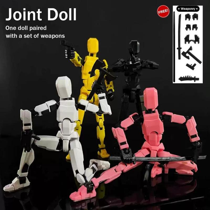 Multi-jointed Movable Doll Assembled Toys 3D Printing Third-generation ...