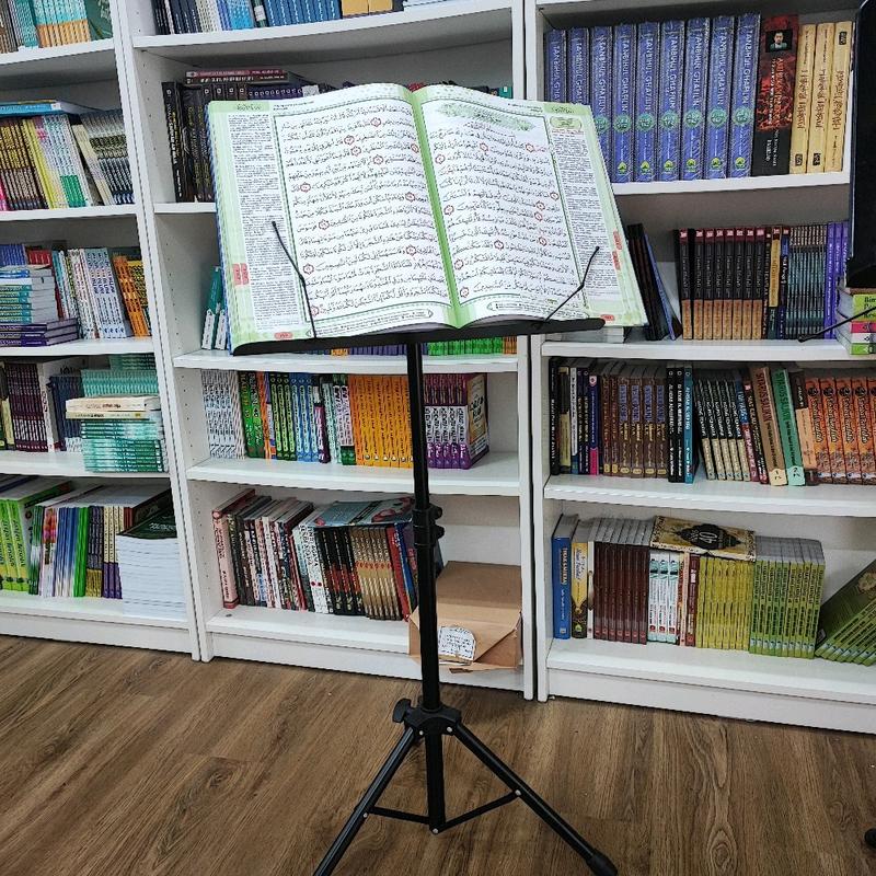 Al-Quran stand music sheet stand Metal Musical - TikTok Shop Malaysia