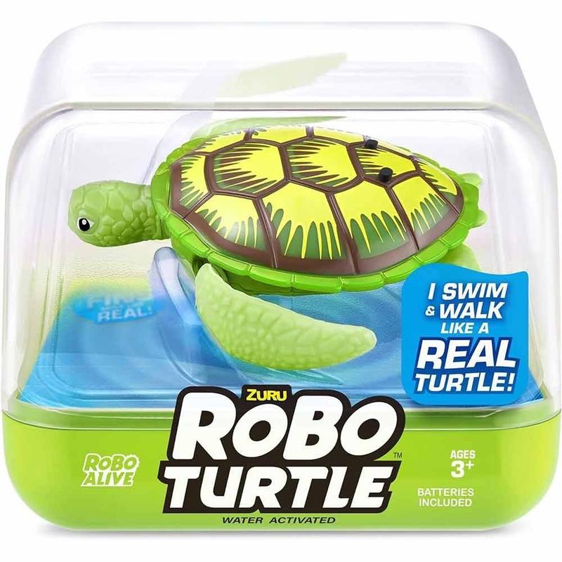Zuru Robo Alive Robo Turtle Robotic Swimming Turtle Fish toy - TikTok ...