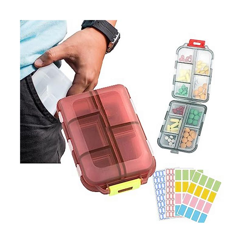Med Wallet Pills with Labels, Medwallet Pill Organizer, Med Wallet ...
