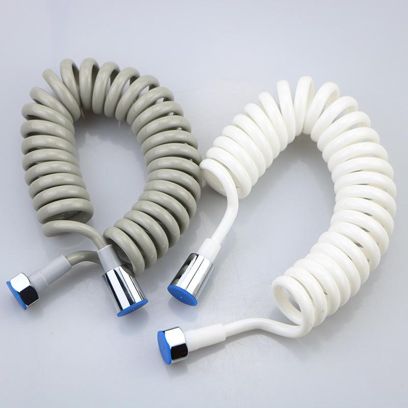 Selang Shower Mandi Spring Hose Fleksibel Spiral 2 Meter - Shop | Tokopedia