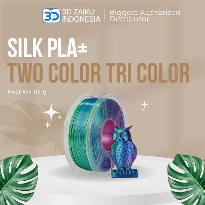 Jual SUNLU 3D Printer Filament Silk PLA+ Two Color Tri Four Color Neat ...