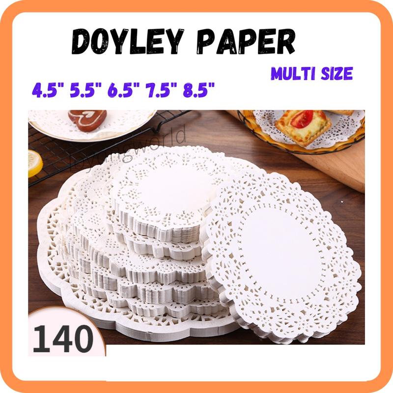 Dolly Paper Kertas Minyak Bunga Dollies Doyleys Lace Doily White ...