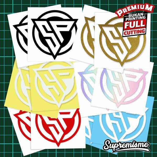 Stiker SP Speed People Logo 2 / Sticker Racing SP Speed People Logo ...