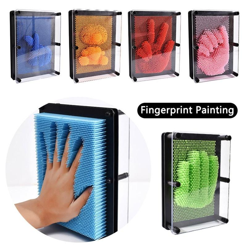 Model Tangan Papan Seni Pin Klon, 3D, Hadiah Kanak-kanak, Hiasan ...