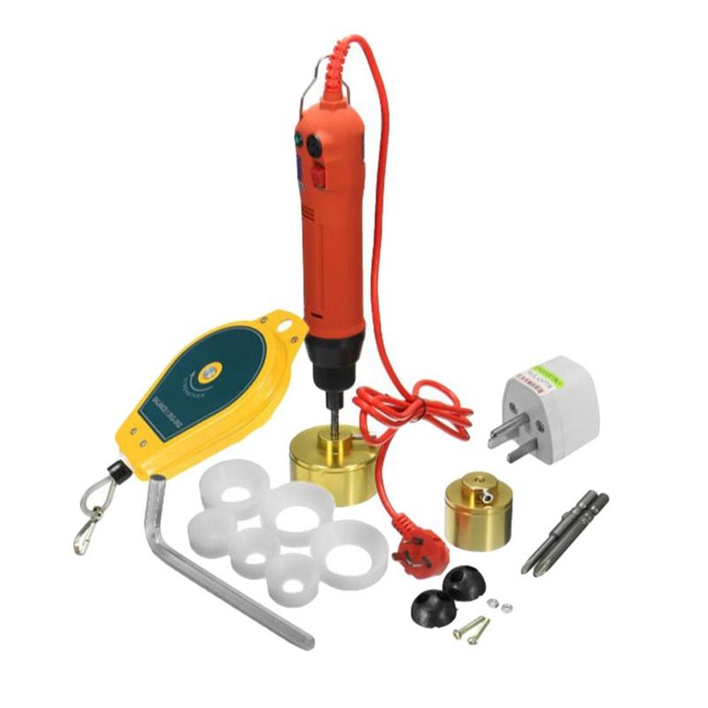 Portable Automatic Electric Bottle Capping Machine, Caps Screwing ...