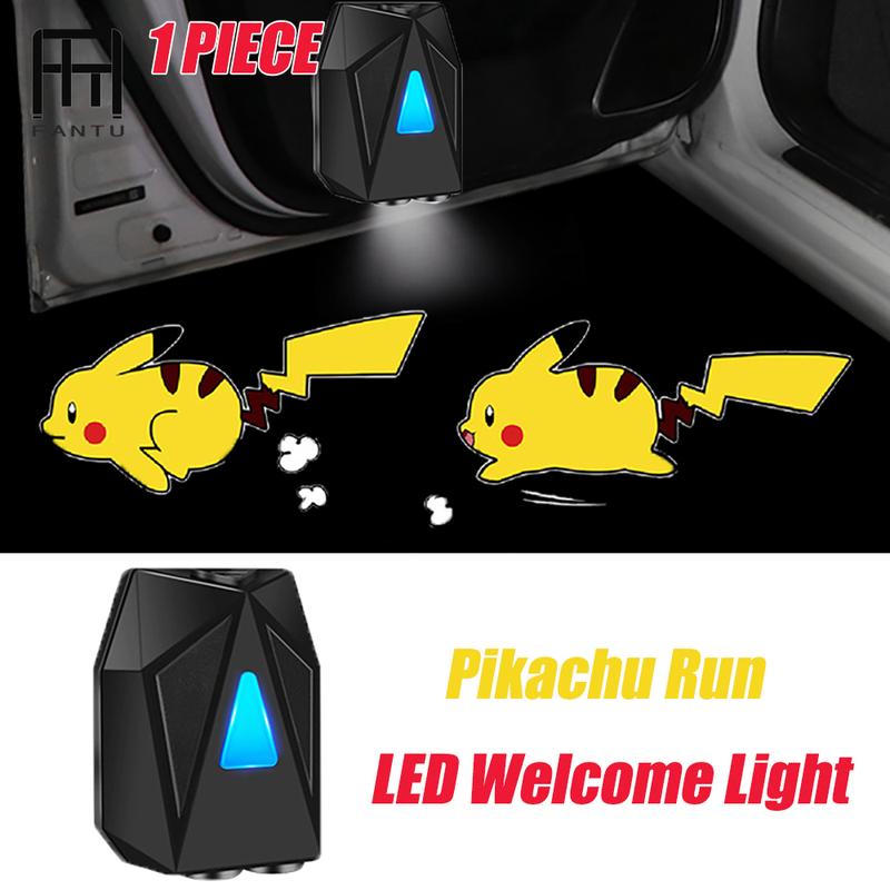 FANTUDZ Universal Motorbike E-bike Cartoon dynamic welcome lights ...