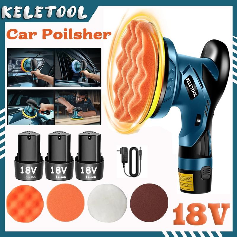 18V 2 In 1 Electric Cordless Car Polisher Polishing Wax Auto - TikTok ...