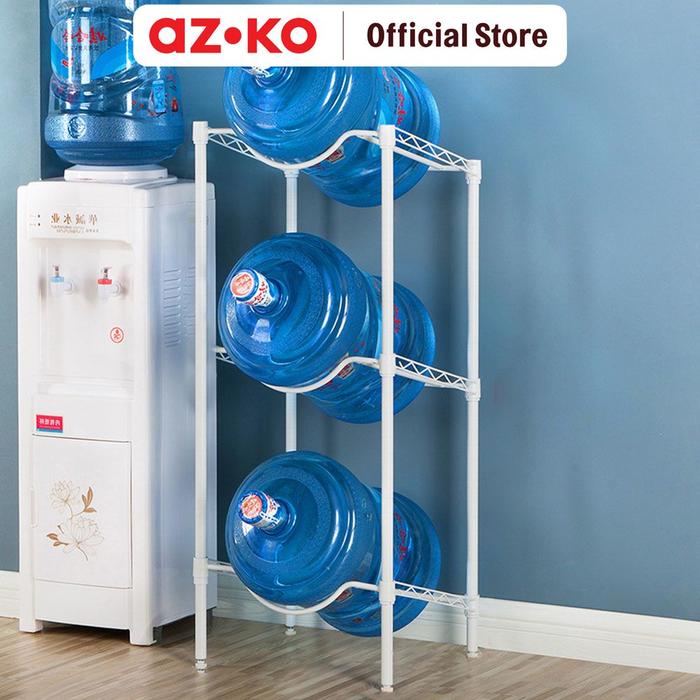Promo STORA RAK GALON 3 TINGKAT - PUTIH - Jakarta Pusat - AZKO ID ...