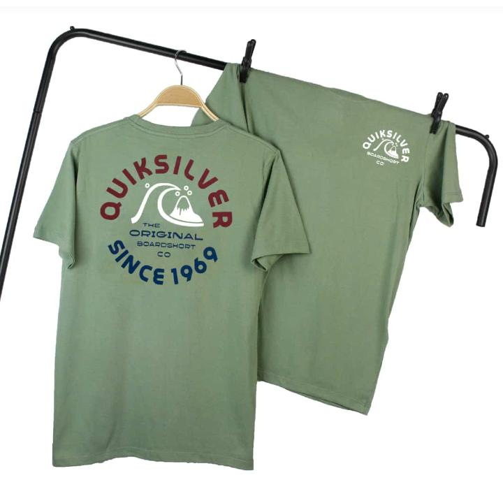 Quicksilver T-shirts, casual fashion brands, Graphic Prints, - TikTok ...