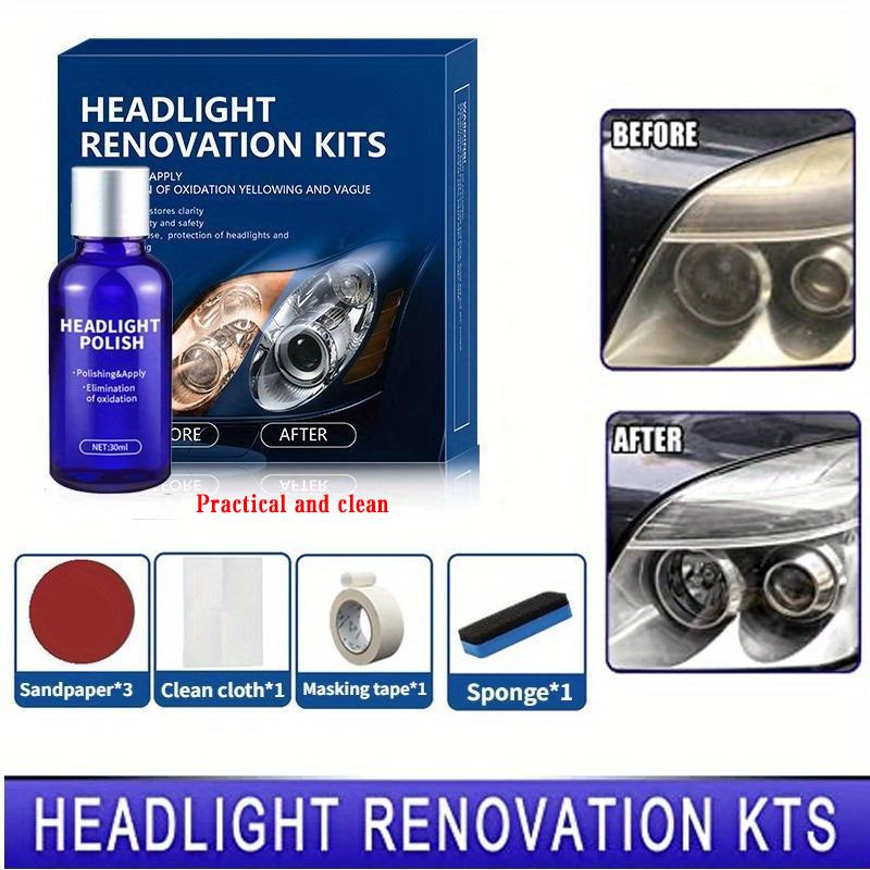 Cleaner repair kit, cleaning tools, car repair kit, ceramic headlight ...