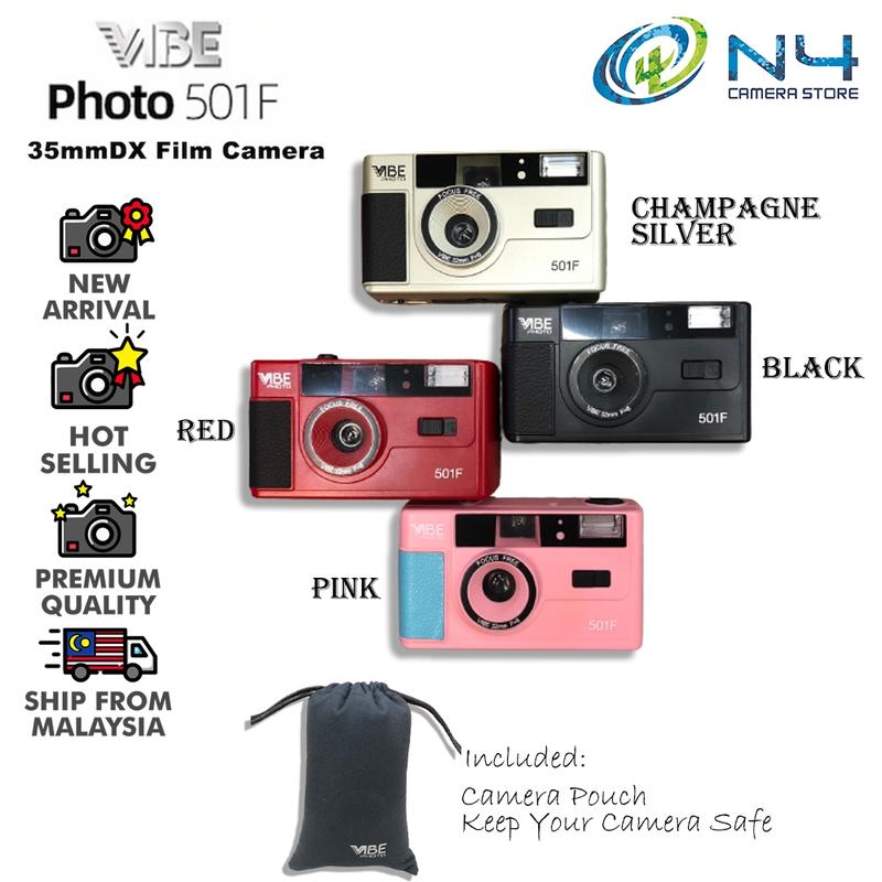Vibe Vintage Retro 501F 35mm Reusable Film Camera With Film - TikTok ...