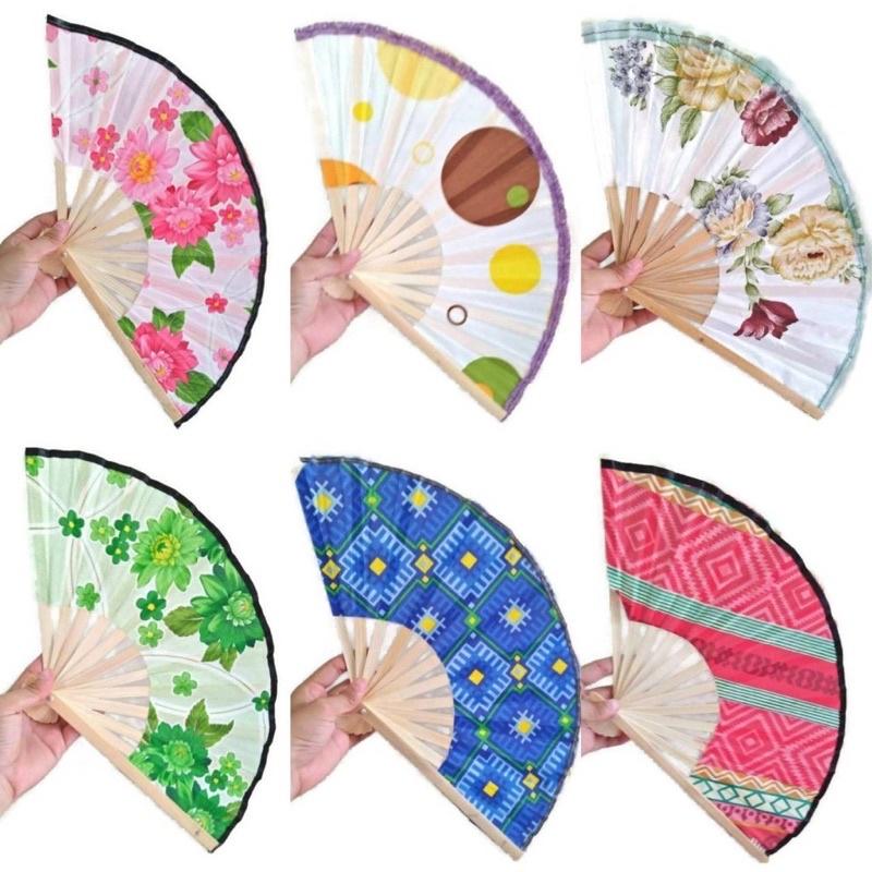 Bamboo Pamaypay 6 pcs. Assorted Design - TikTok Shop Philippines