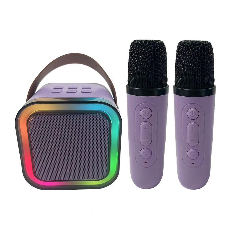 Cross-Border Hot Purple K12 Wireless Bluetooth Colorful Karaoke ...