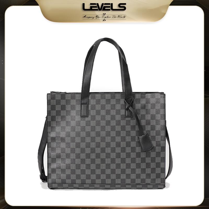Original High-quality Leather Tote Bag for Men Fashion Business ...