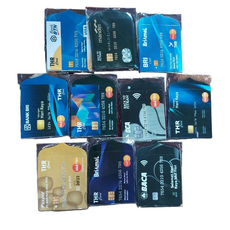 100 AMPLOP ATM MINI SUDAH DILEM SIAP PAKAI - Shop | Tokopedia