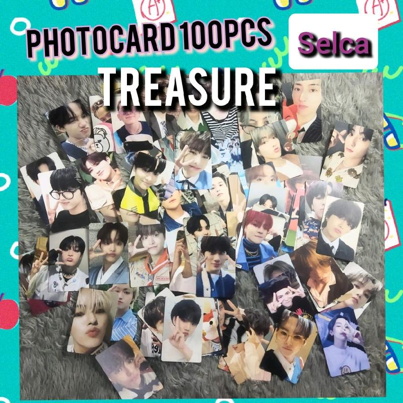 TREASURE Photocard 2 sisi 100 Pcs!! Cards - Shop | Tokopedia