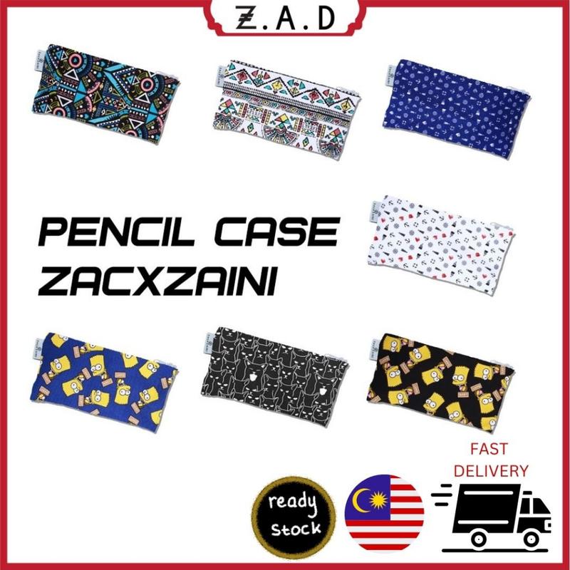 Pencil Case Zacx Zaini Small Graphic Printed - TikTok Shop Malaysia