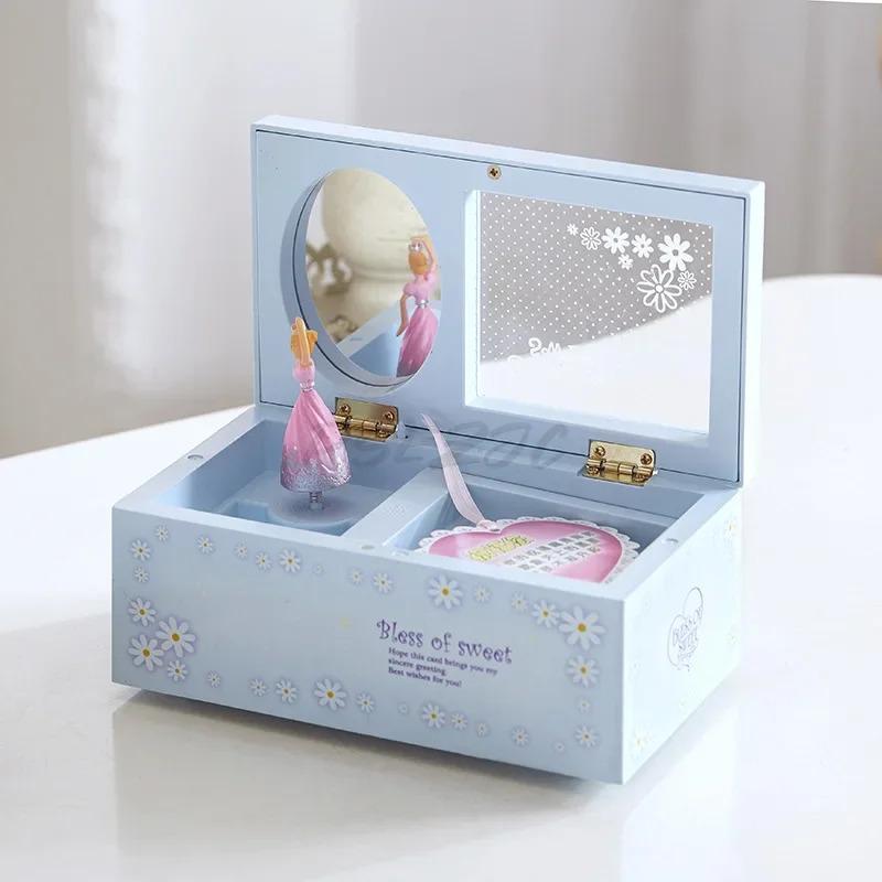 Creative Rotating Dancer Music Boxes Multifunction Jewelry Storage ...