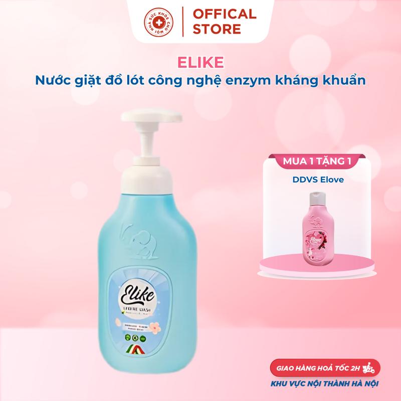 Nước giặt đồ lót Elike công nghệ enzym từ Ý chai 300ml kháng - TikTok ...