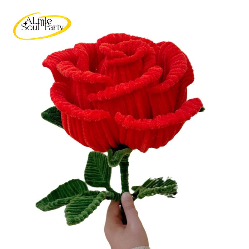 Twisted Stick Rose Rose DIY Bouquet Material Package 520 Valentine's ...