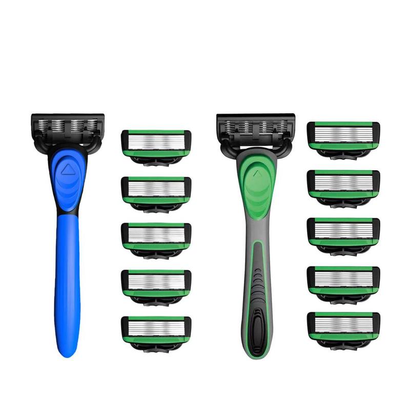 7 Layer Blade Razor Lightweight Non Slip Handle for Father Gift ...