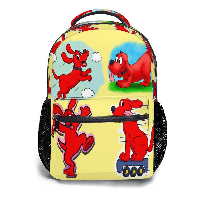 Cartoon Clifford the Big Red Dog Backpack Anime Cosplay Backpack ...