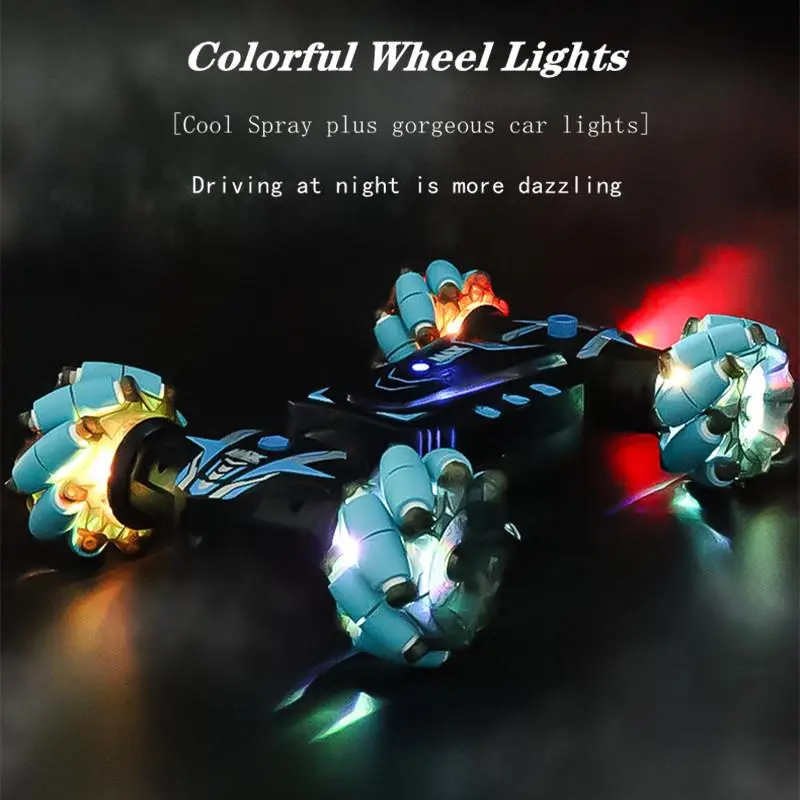 Travel Remote Control Stunt Twist Car, Battery Powered Remote Control ...