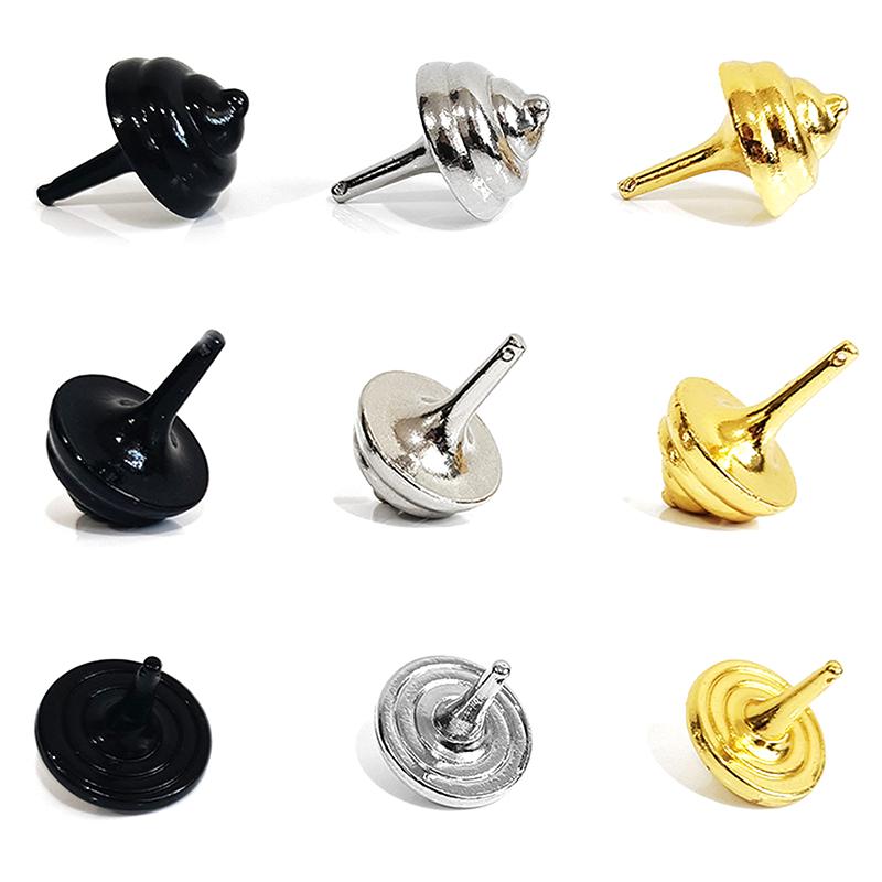 1PC New Creative Toy Funny Mini Magic Poop Metal Gyro Gift Spinning ...