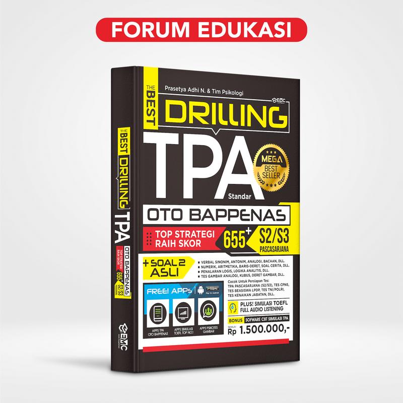 BUKU THE BEST DRILLING TPA OTO BAPPENAS Soft Cover - Shop | Tokopedia