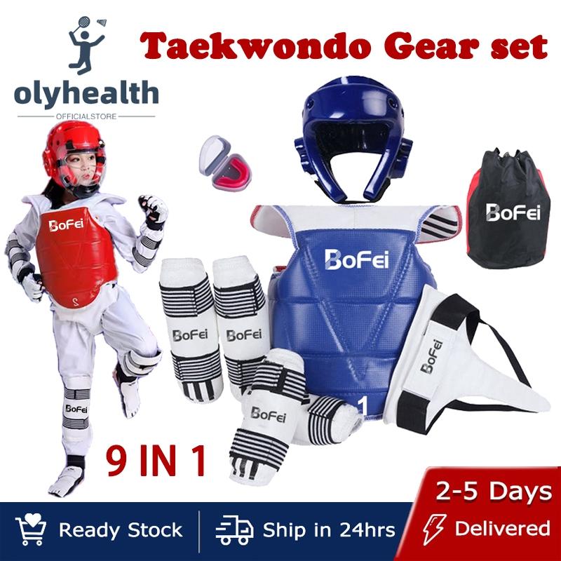 9-IN-1 Taekwondo Protective Gear Set Taekwondo Karate Practice - TikTok ...