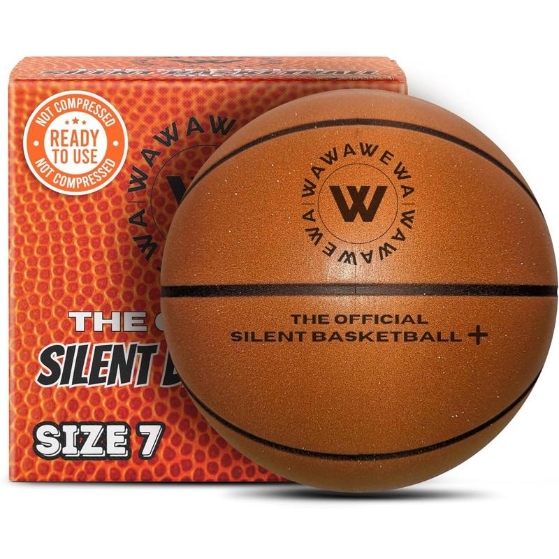 Silent Basketball, Size 7-Noise-Free Indoor Basketball for Quiet ...