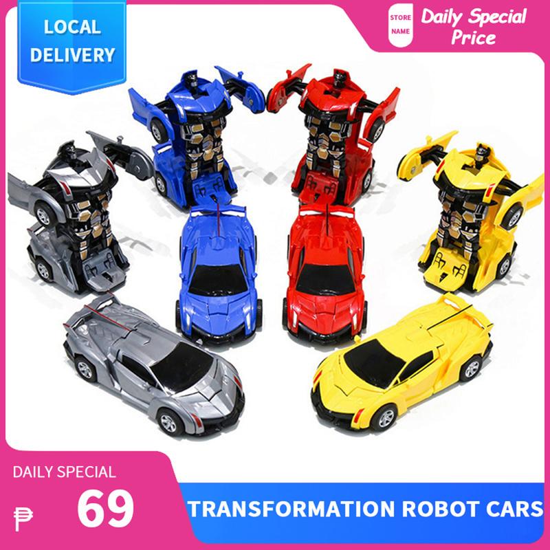 2 In One Car Deformation Toys Japan Original Car Collision ...