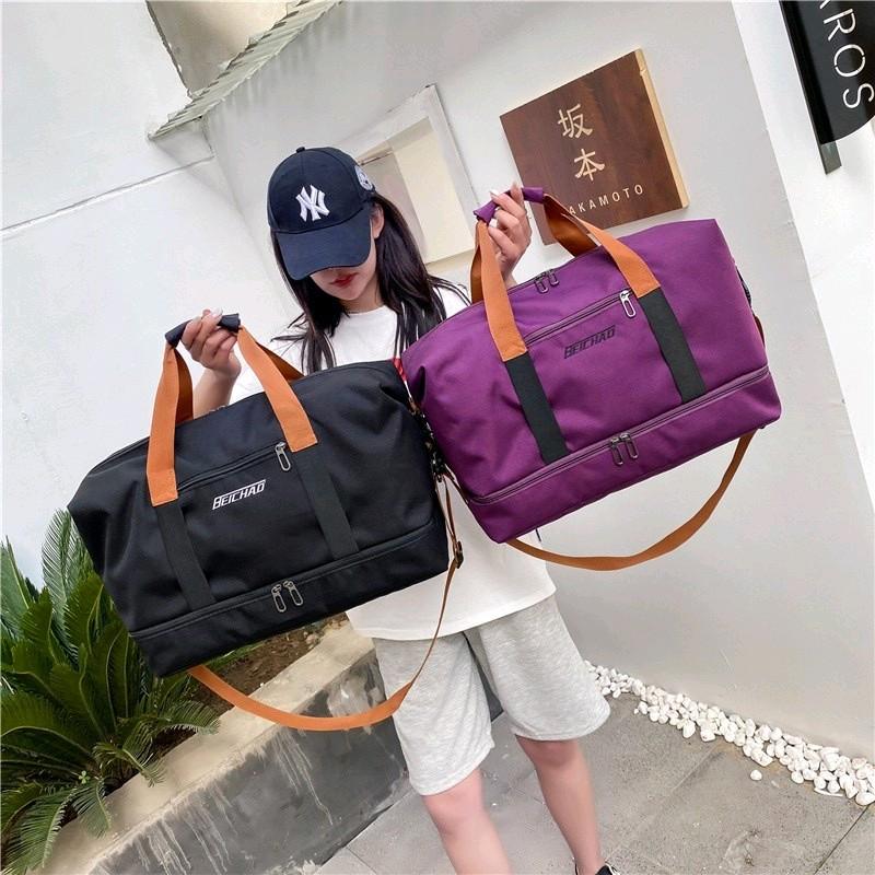 CHALET VIA Travel Bag Women Men Korean Large Capacity Duffle - TikTok ...