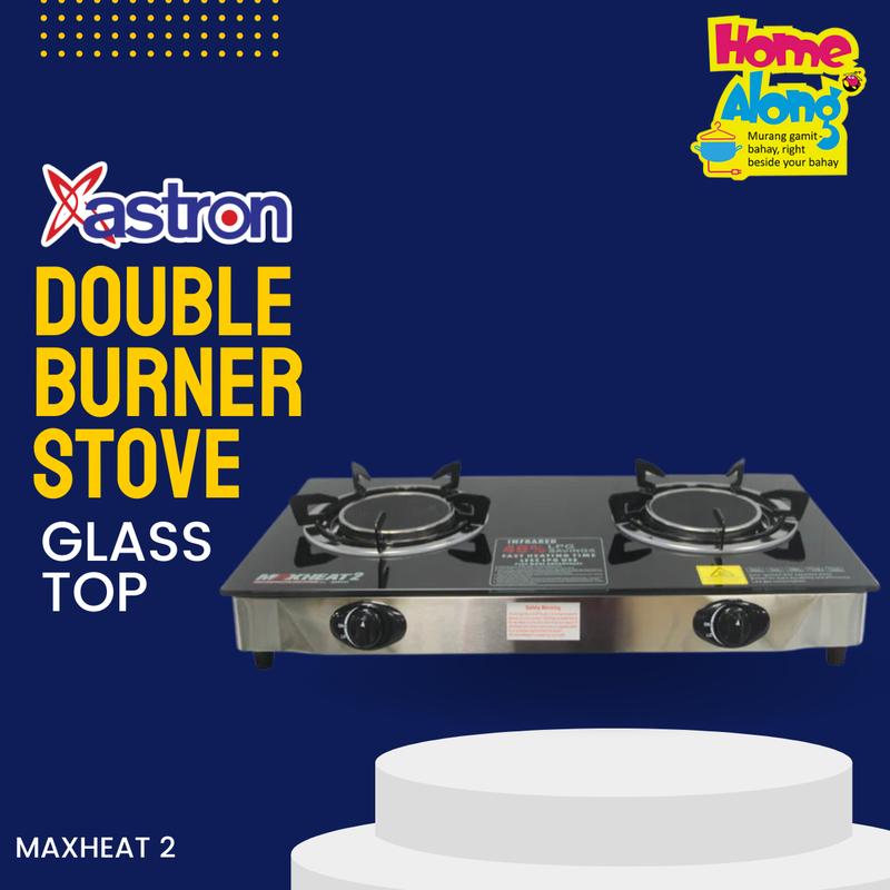 GEM.MAX HEAT 2 GAS STOVE DOUBLE BURNER HEAVY DUTY - TikTok Shop Philippines