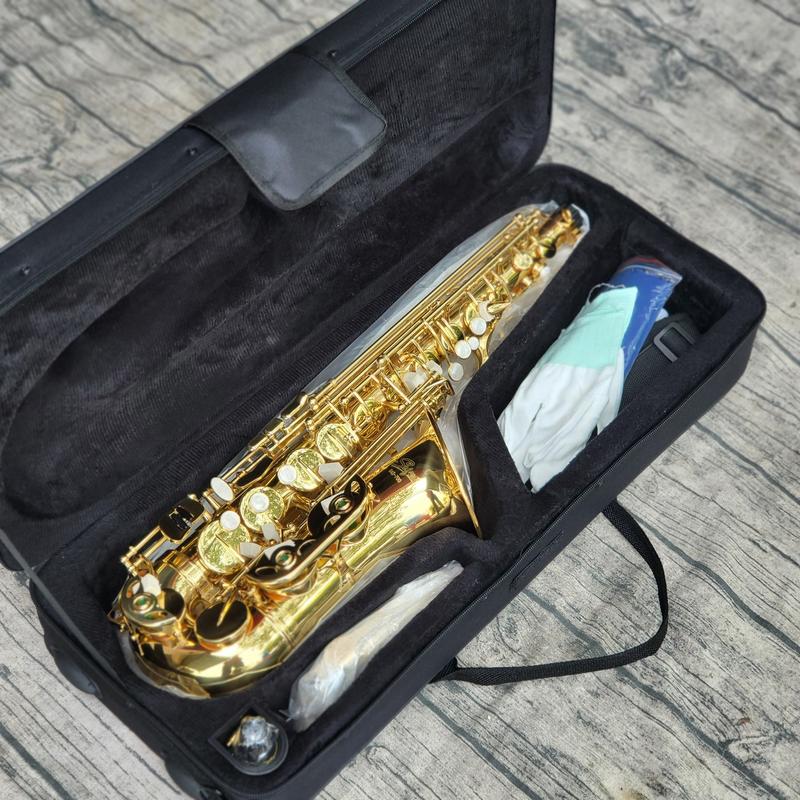 Kèn alto saxophone hãng Saiger SAS-700 3 màu: vàng, bạc cổ, đen ...