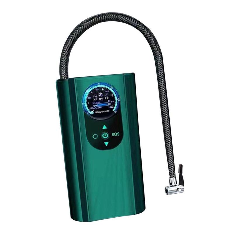 Portable Air Compressor Compact Bike Pump for Bicycle Basketball ...