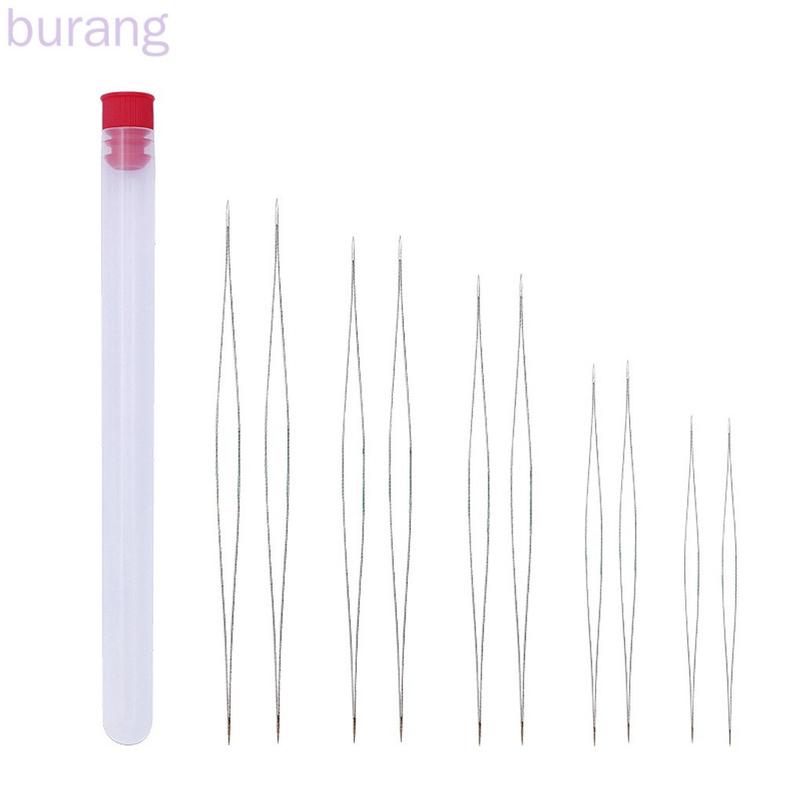 10pcs 5 Sizes Big Eye Beading Needles Bracelets DIY Jewelry Making ...