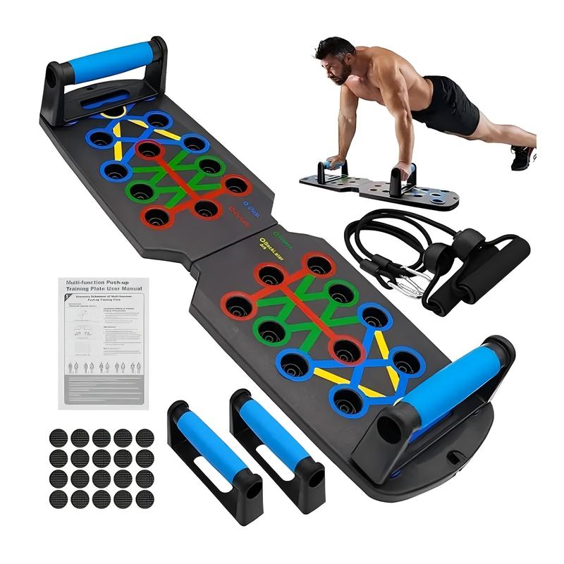Multi-Function Push-Up Board System for Home Workouts – Adjustable ...