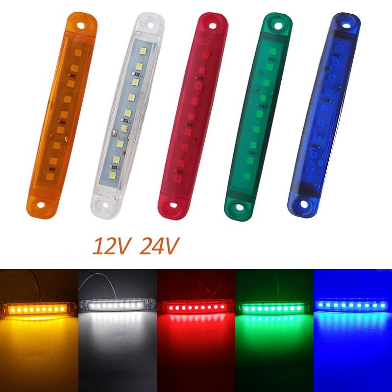Lampu Isyarat Oval, 9 smd, Biru, 24v, Lampu Isyarat Sisi LED - TikTok ...