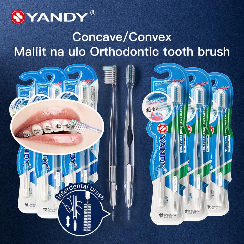 YANDY U-Shaped Orthodontic Toothbrush for Adults & Kids with - TikTok ...