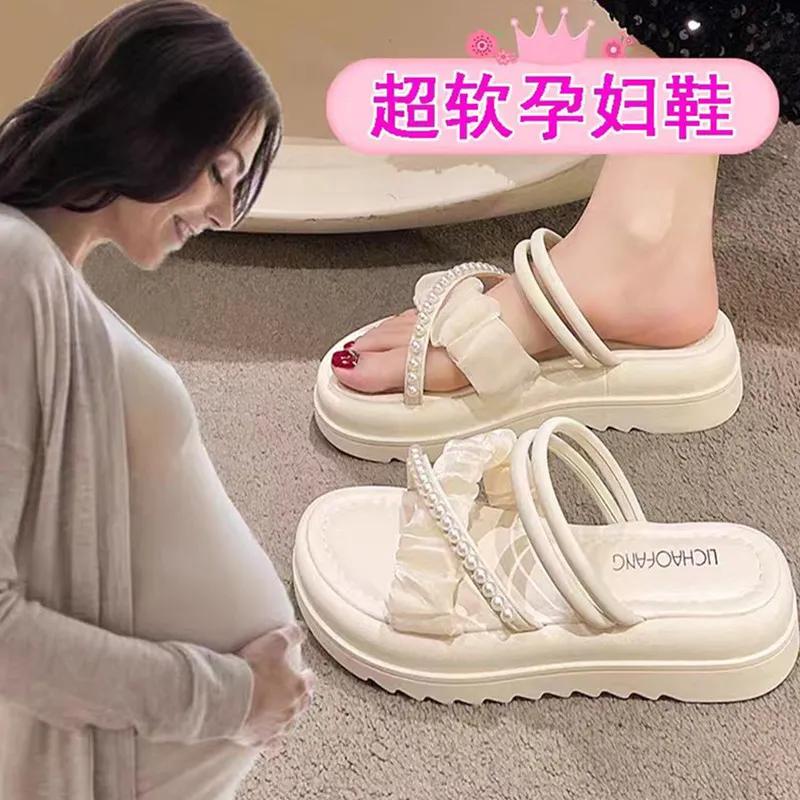 Two-way sandals summer outdoor ins trendy 2024 new fashion Pearl ...