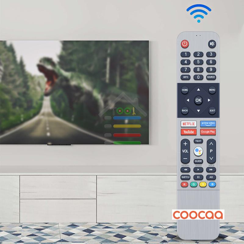 REMOTE SMART TV COOCAA SILVER Lcd - Shop | Tokopedia
