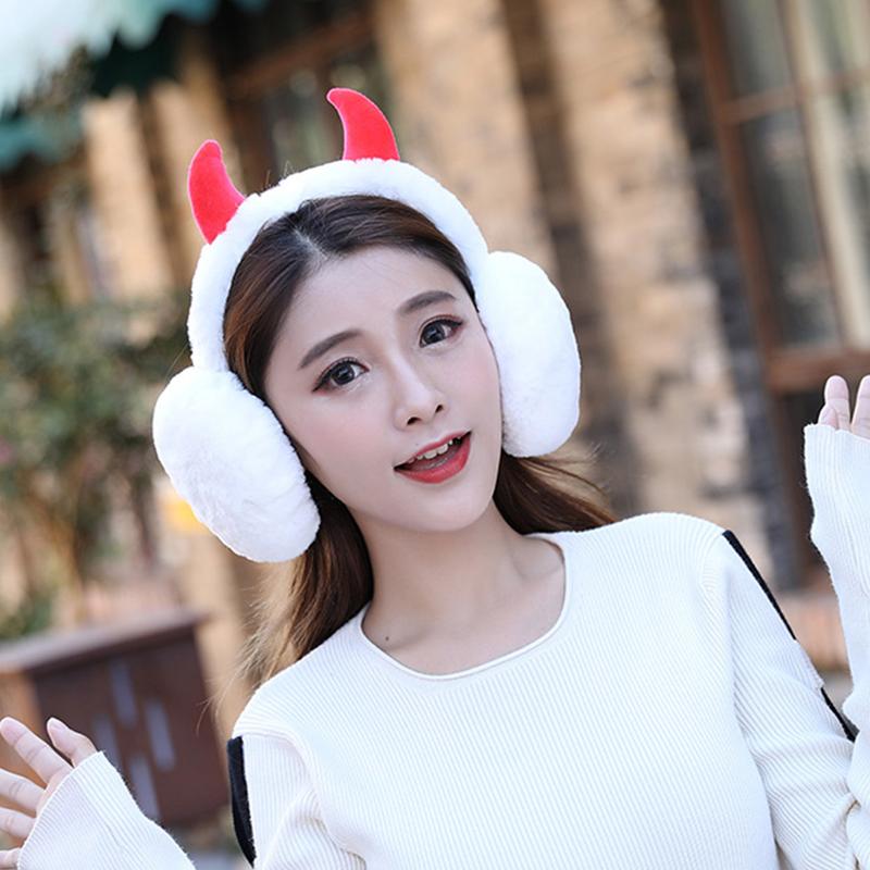 Zhen Ear Muffs for Womens Cute Ear Muffs Foldable Winter Ear Warmers ...