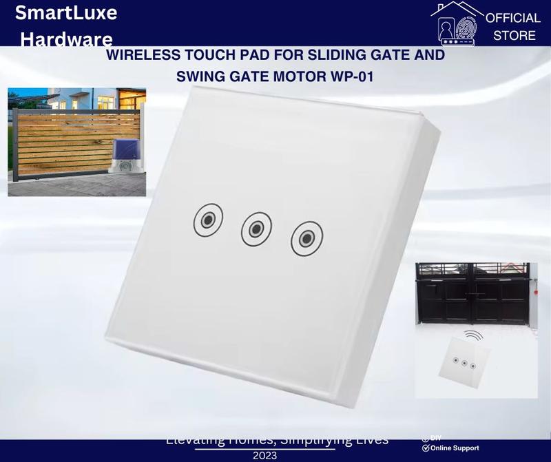 Wireless Wall Mounted Touch Pad for swing gate opener remote - TikTok ...
