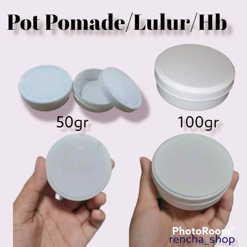 Pot kosong Putih / Pink 50gr & 100gr - Shop | Tokopedia