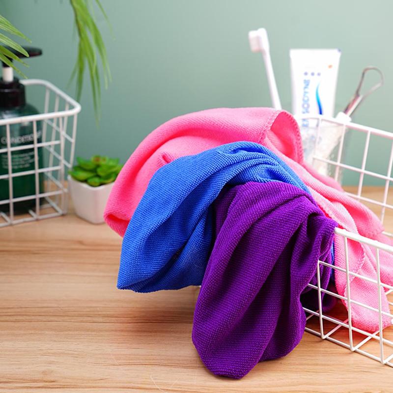 Ultra Fine Fiber Bath Towel Coral Velvet Micro Fiber Towel Hand ...
