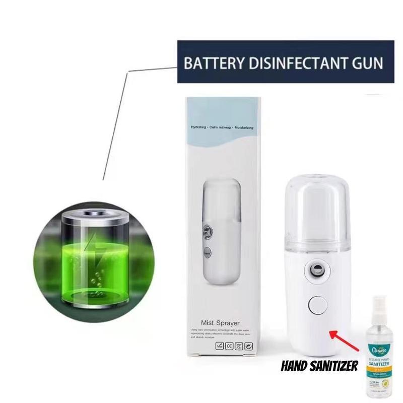 Portable Sanitizer Spray Machine Nano Spray Gun Antivirus Disinfectant ...