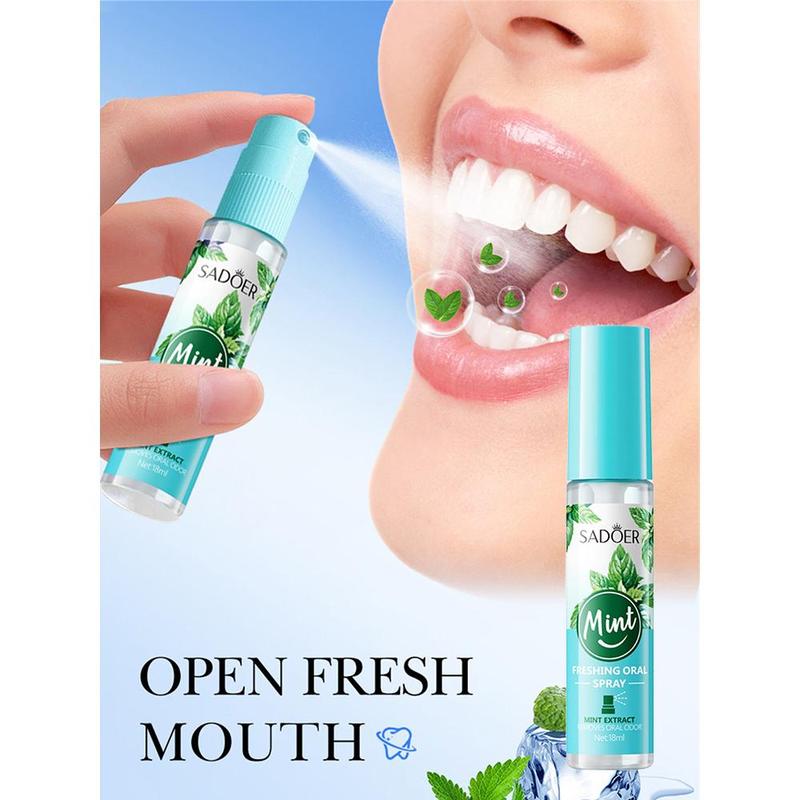 [COD&Hot Sale] SADOER Mint Lemon Mouth Spray Breath Freshene - TikTok ...