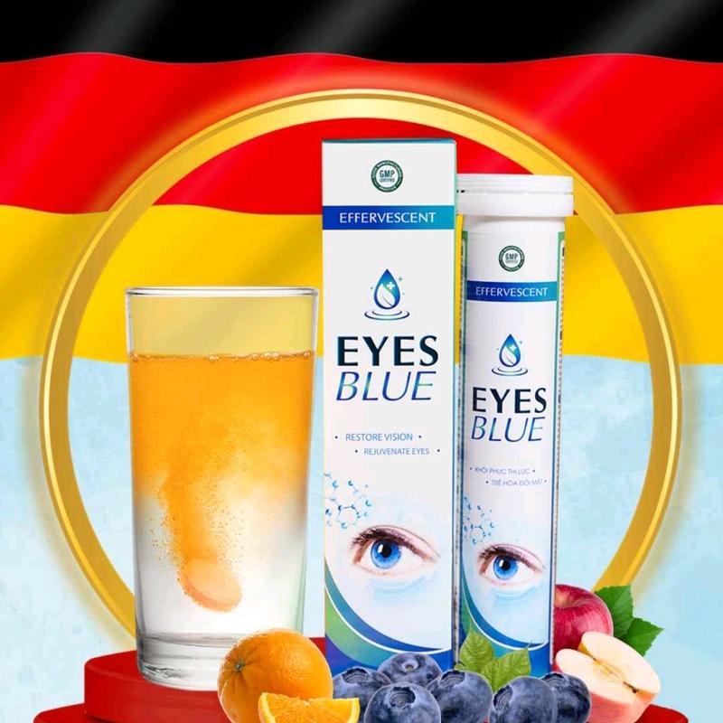 Eyes Blue Effervescent Tablet Vision Care Supplements - TikTok Shop Philippines